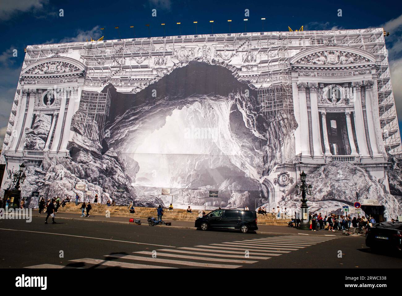 Garnier opera house renovation hi-res stock photography and images - Alamy