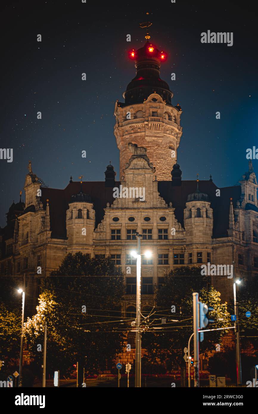 Leipzig bei nacht bei nacht hi-res stock photography and images - Alamy