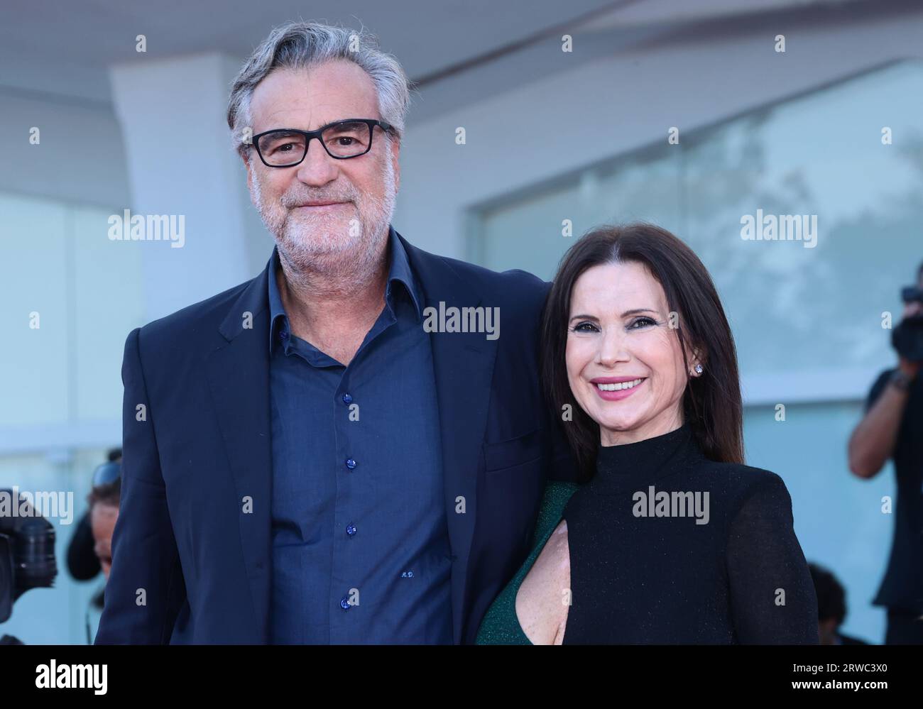 VENICE, ITALY - SEPTEMBER 01: Max Tortora and Maria Teresa Merlino ...
