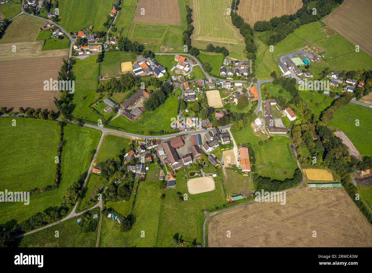 Village view district altendorf hi-res stock photography and images - Alamy