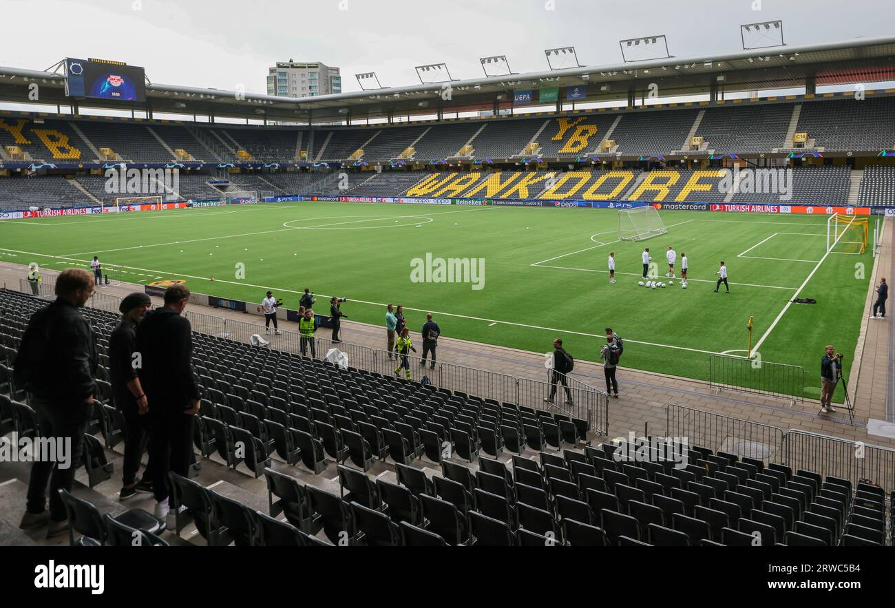 Bern, Switzerland. 18th Sep, 2023. Soccer: Champions League, Matchday 1 ...