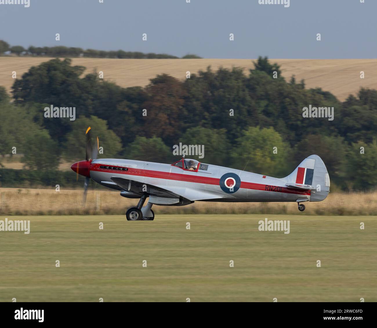Supermarine Spitfire Mk.XIVe RN201 in the colours of the 1946 King's ...