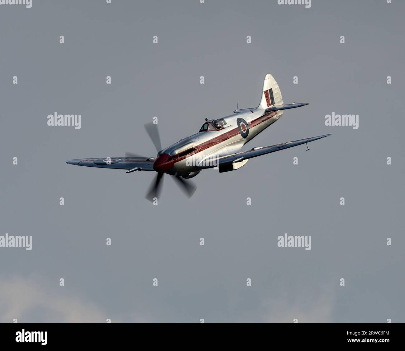 Supermarine Spitfire Mk.XIVe RN201 in the colours of the 1946 King's ...