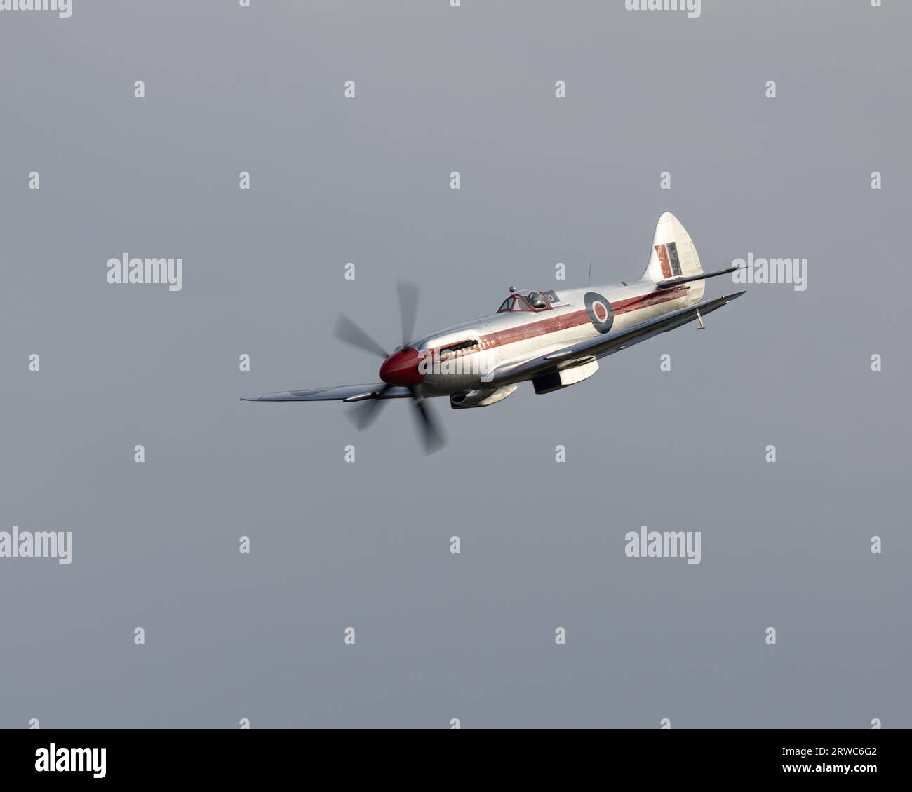 Supermarine Spitfire Mk.XIVe RN201 in the colours of the 1946 King's ...