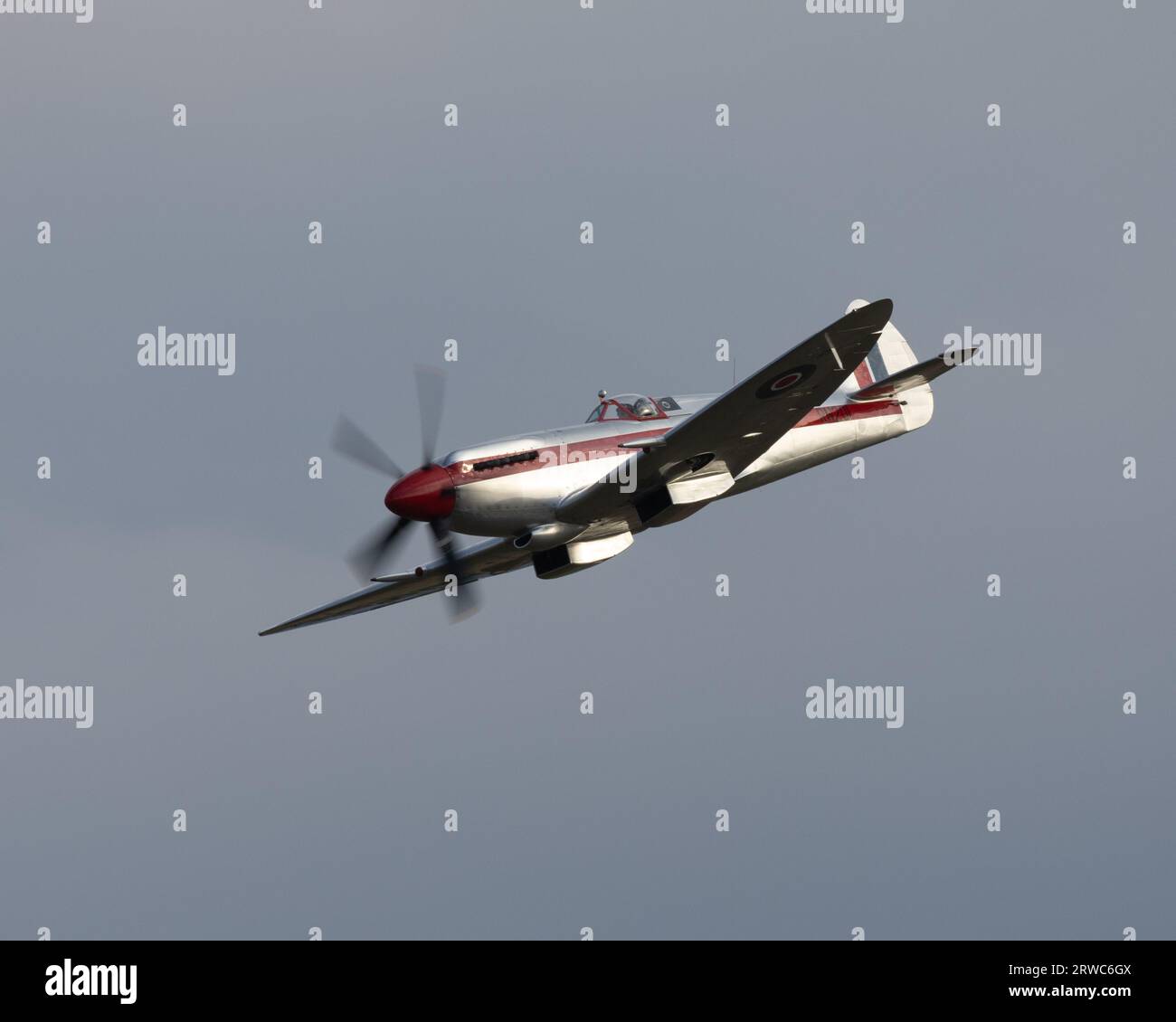 Supermarine Spitfire Mk.XIVe RN201 in the colours of the 1946 King's ...