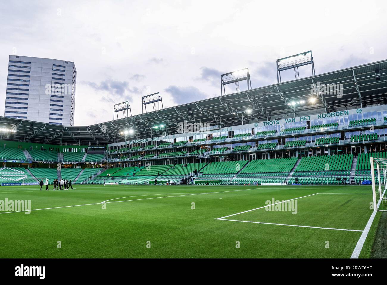 Groningen, Netherlands. 18th Sep, 2023. GRONINGEN, Euroborg Stadium, 18 ...