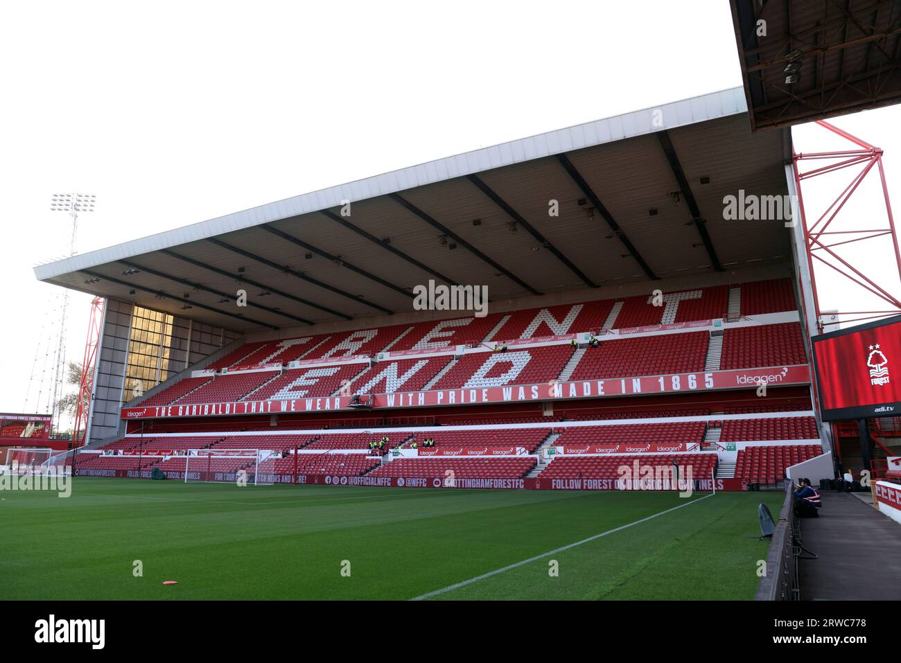 Nottingham, UK. 18th Sep, 2023. A general view of The Trent End at the ...