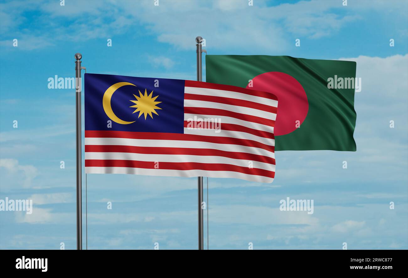 Malaysia bangladesh flag hi-res stock photography and images - Alamy