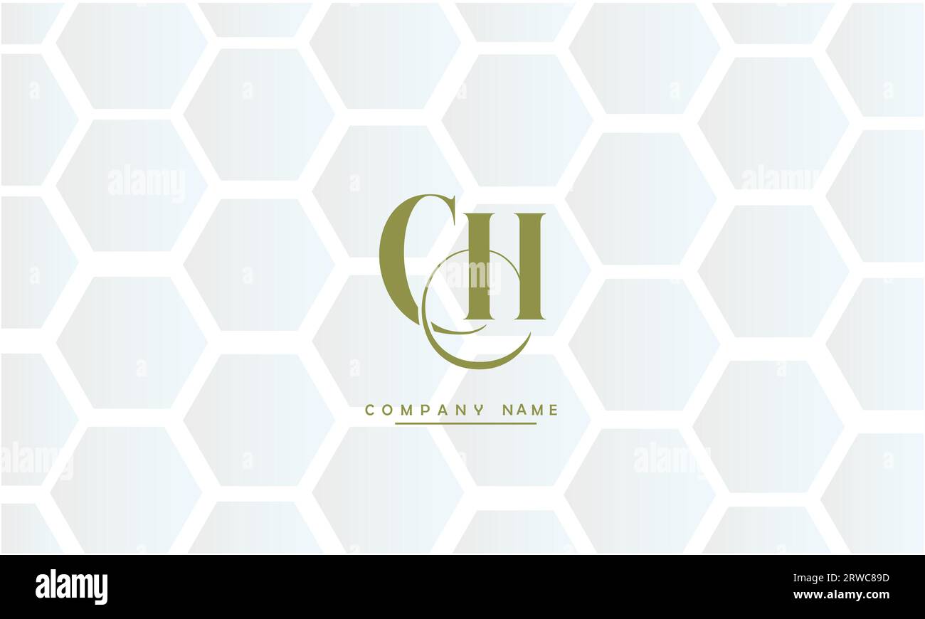 Hc real estate monogram hi-res stock photography and images - Alamy