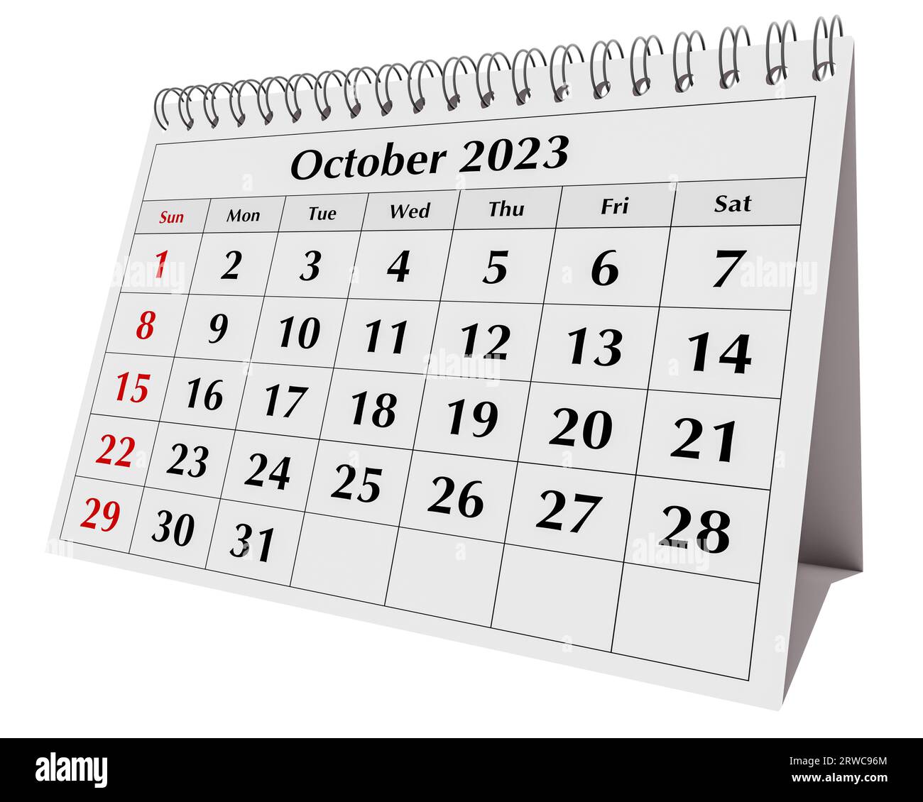 2023 monthly planner Cut Out Stock Images & Pictures - Alamy