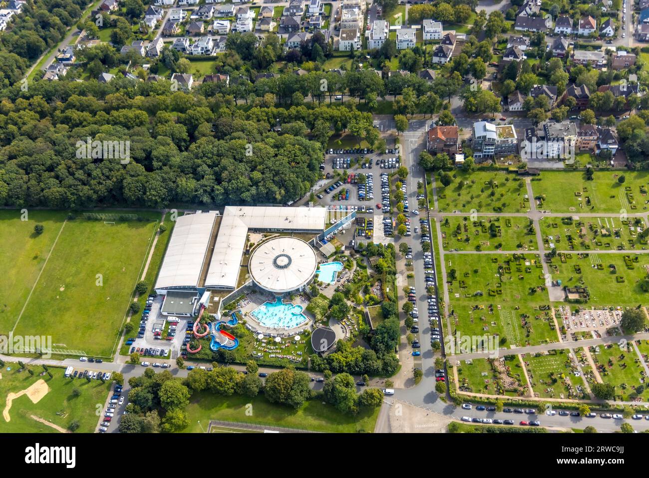 Maximare erlebnistherme in sports center east hi-res stock photography ...