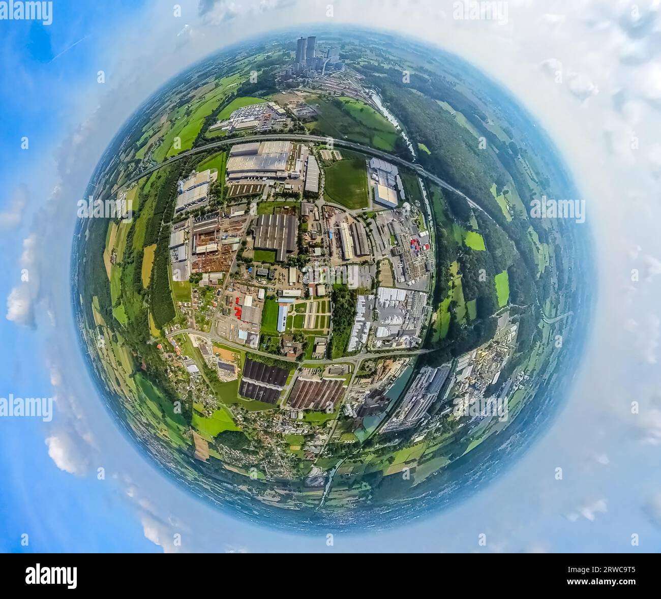 Industrial park uentrop hi-res stock photography and images - Alamy