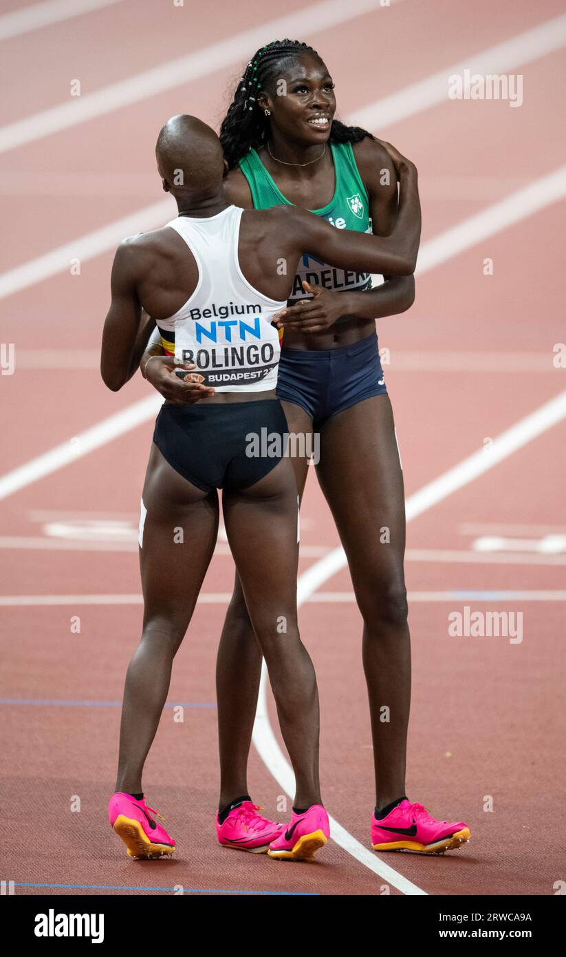 Rhasidat Adeleke of Ireland competing in the 400m women final on day ...