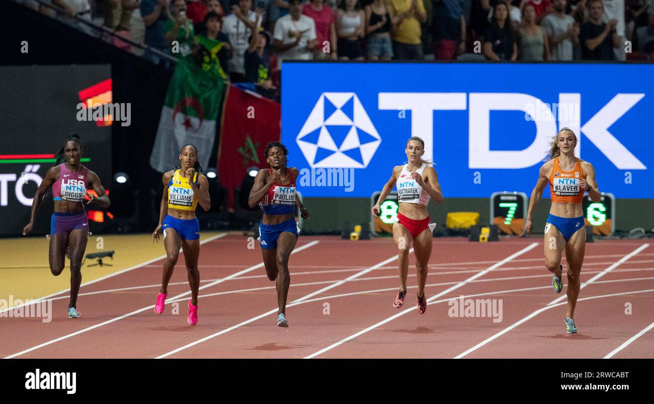 Talitha Diggs, Sada Williams, Marileidy Paulino, Natalia Kaczmarek and ...