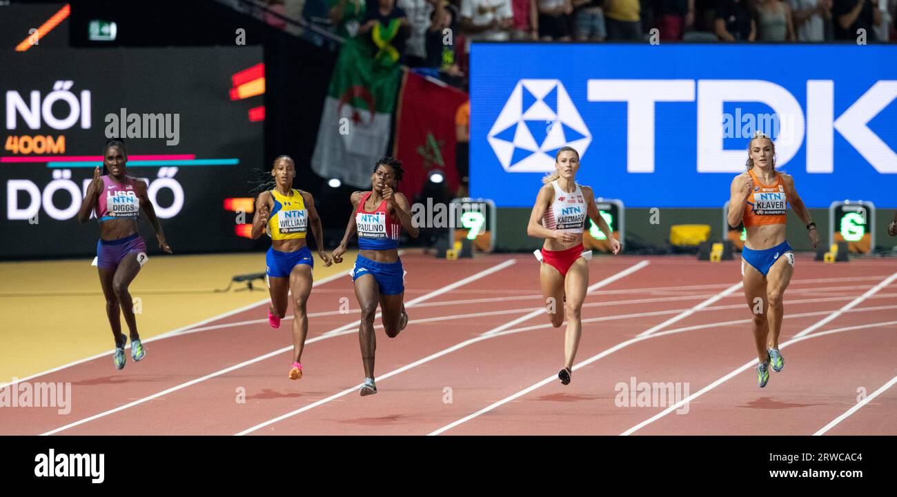 Talitha Diggs, Sada Williams, Marileidy Paulino, Natalia Kaczmarek and ...