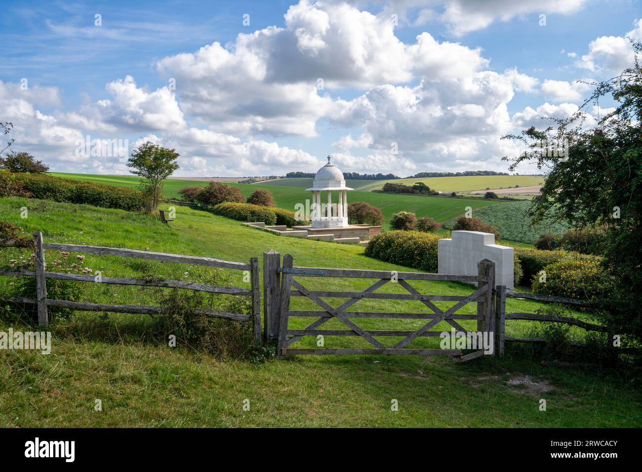 The Chattri on The South Downs at Patcham Nr Brighton East Sussex ...