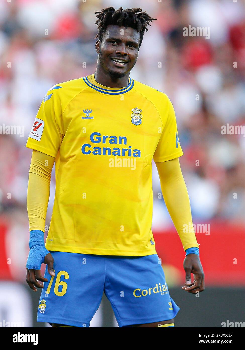 Sevilla, Spain. 17th Sep, 2023. Sory Kaba of UD Las Palmas during the ...