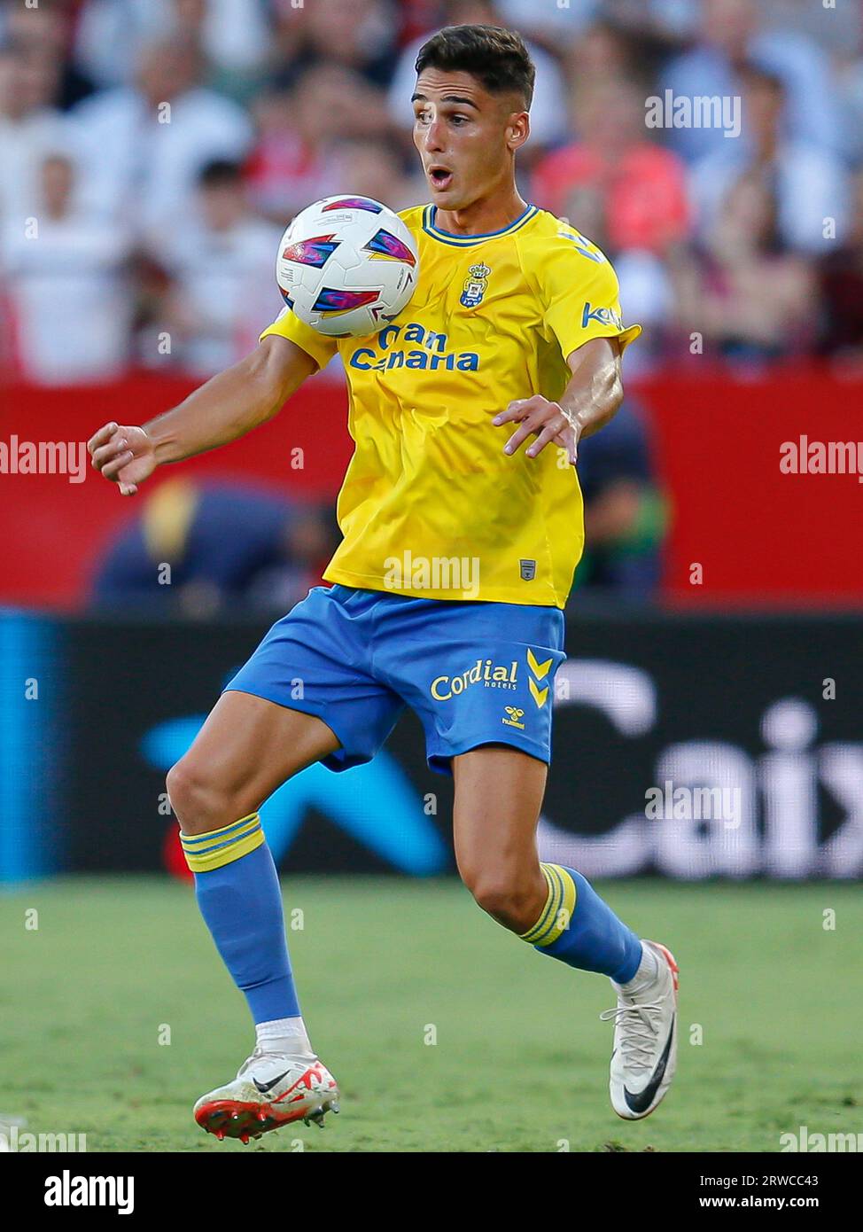 Sevilla, Spain. 17th Sep, 2023. Sergi Cardona of UD Las Palmas during ...