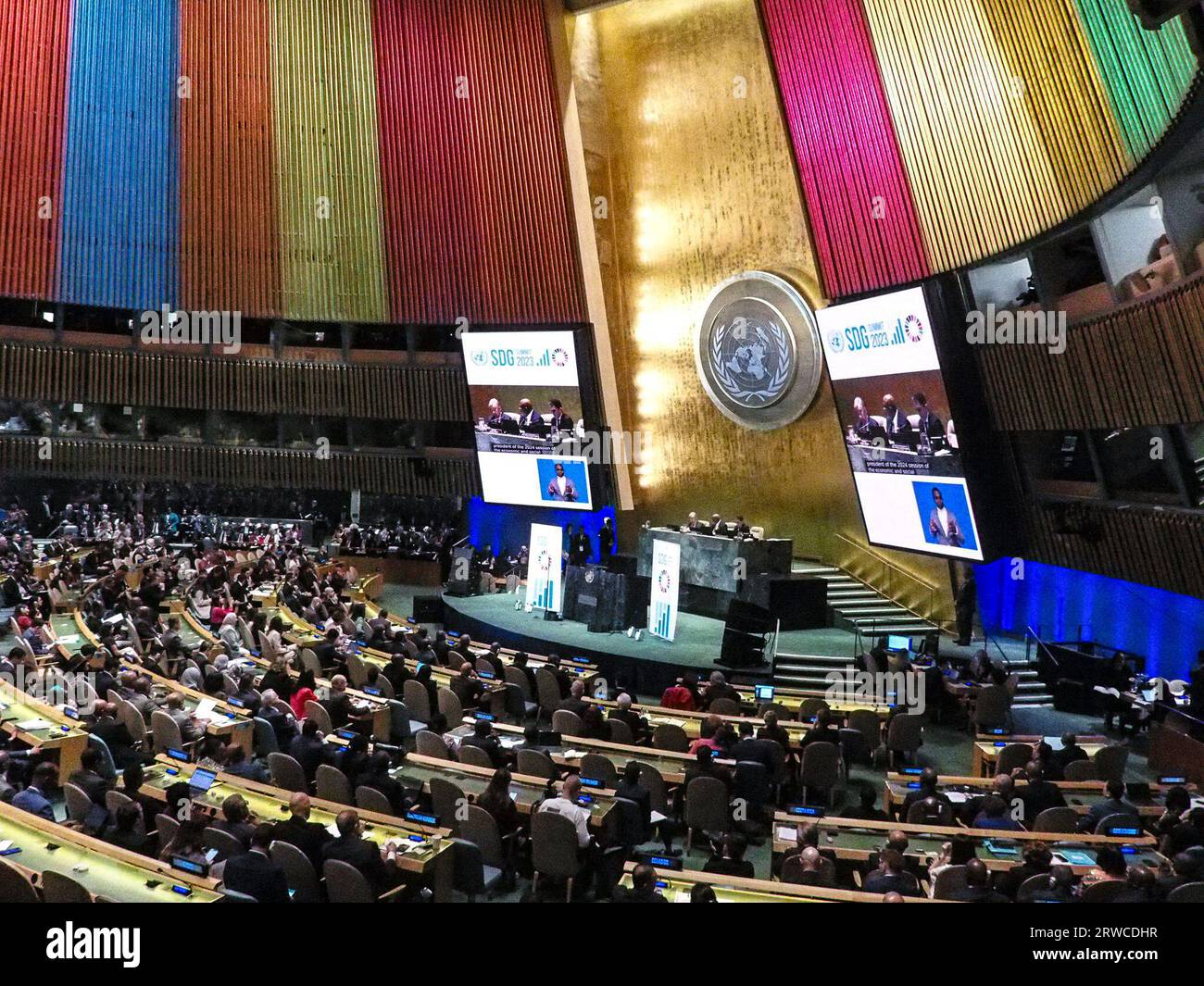 Sustainable development goals colors hi-res stock photography and ...