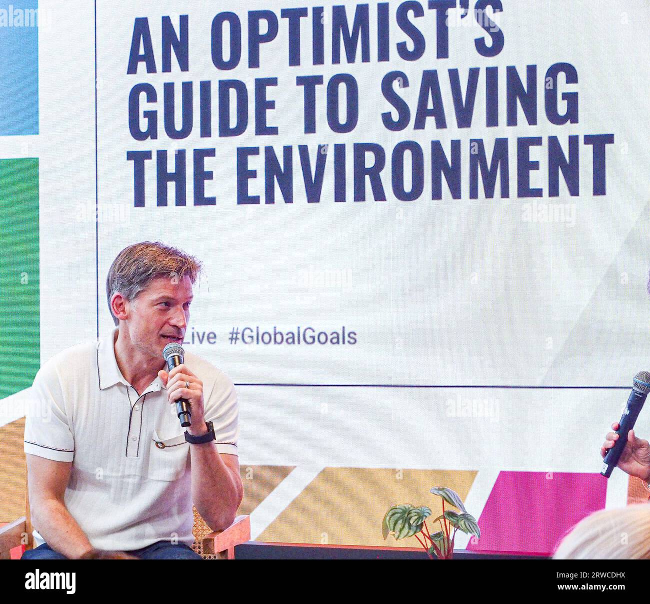 New York, New York, USA. 18th Sep, 2023. NIKOLAJ COSTER-WALDAU Actor ...