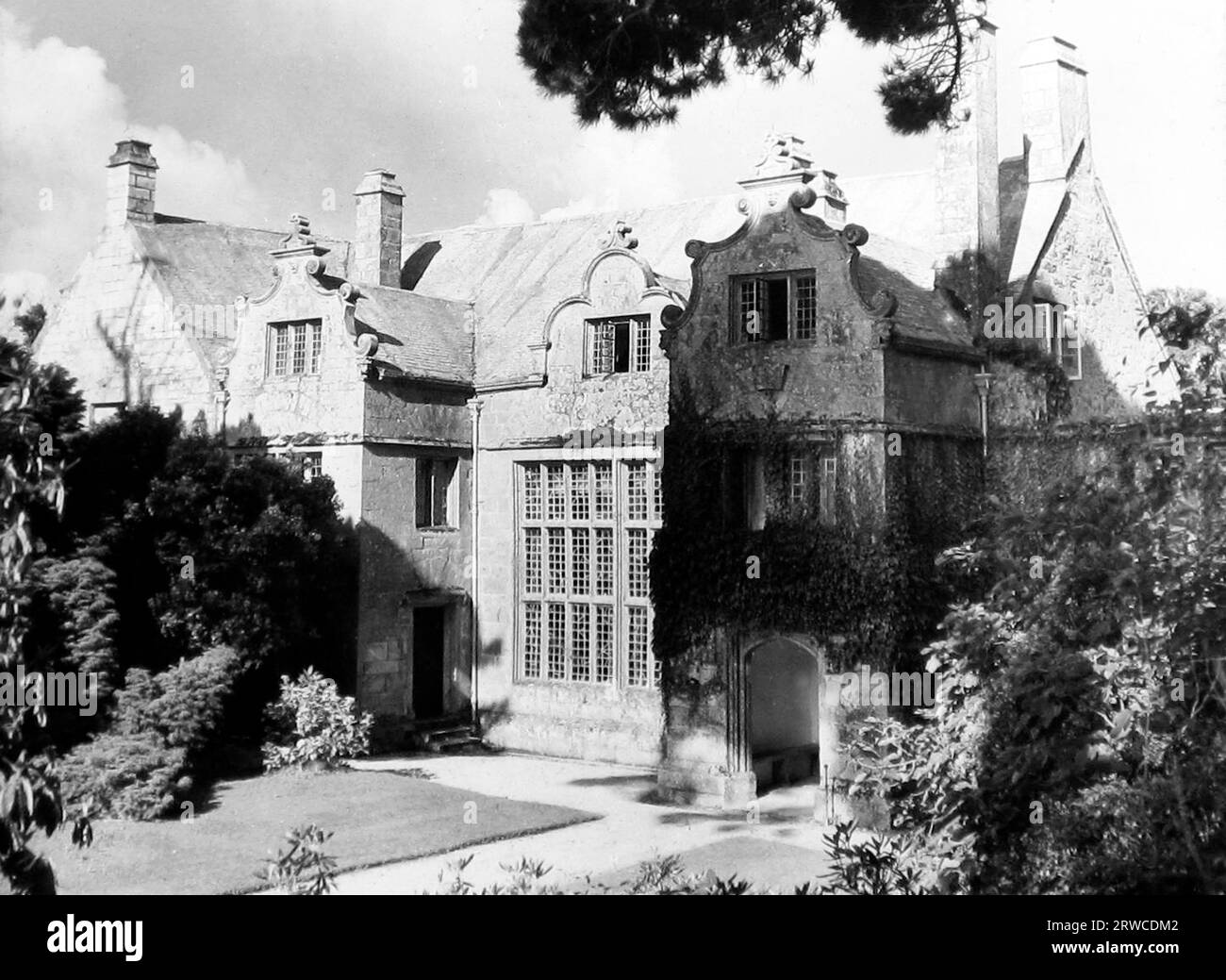 Trerice House near Newquay, Cornwall, Victorian period Stock Photo - Alamy