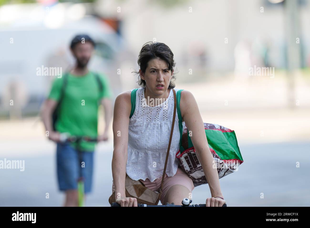 Seville mobility bike hi-res stock photography and images - Alamy