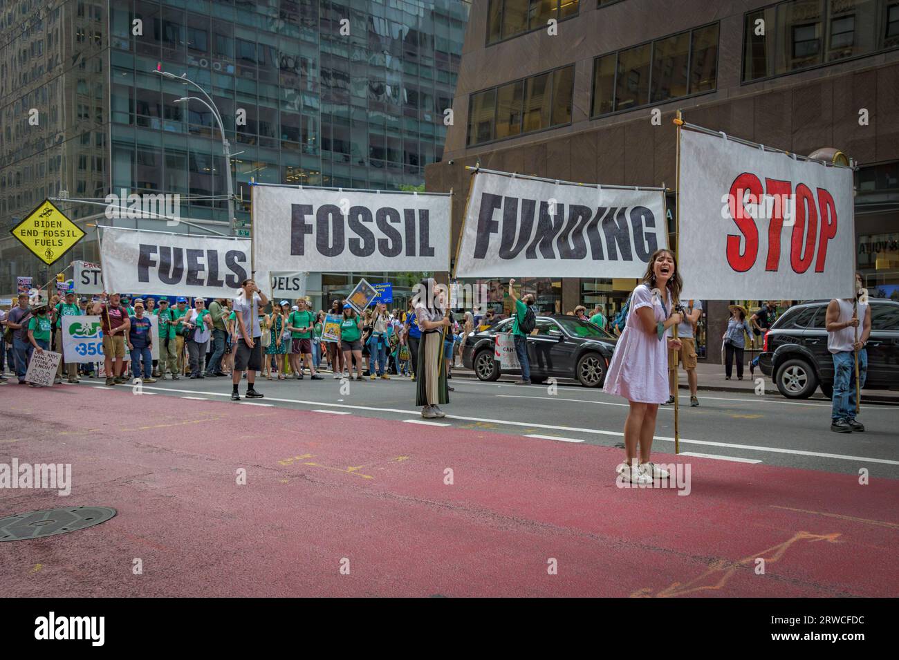 Ahead Of The Climate Ambition Summit In New York City Thousands Of