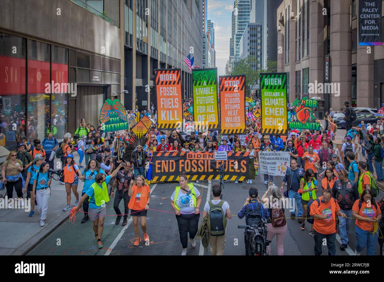 Ahead Of The Climate Ambition Summit In New York City Thousands Of