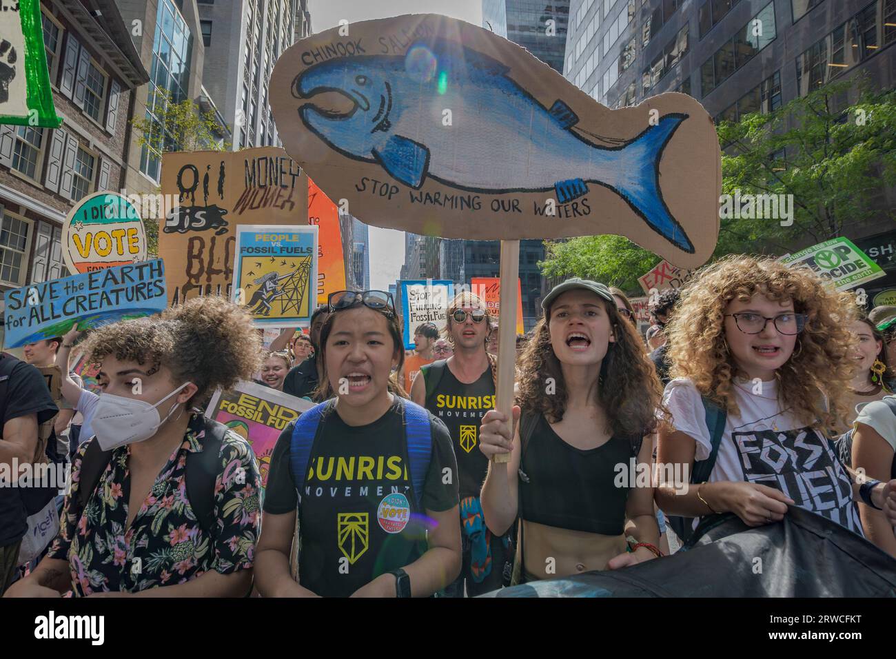 Ahead Of The Climate Ambition Summit In New York City Thousands Of