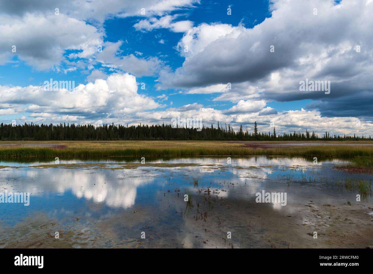 Beautiful crystalline desert salt plains, largest in Canada, shine in ...