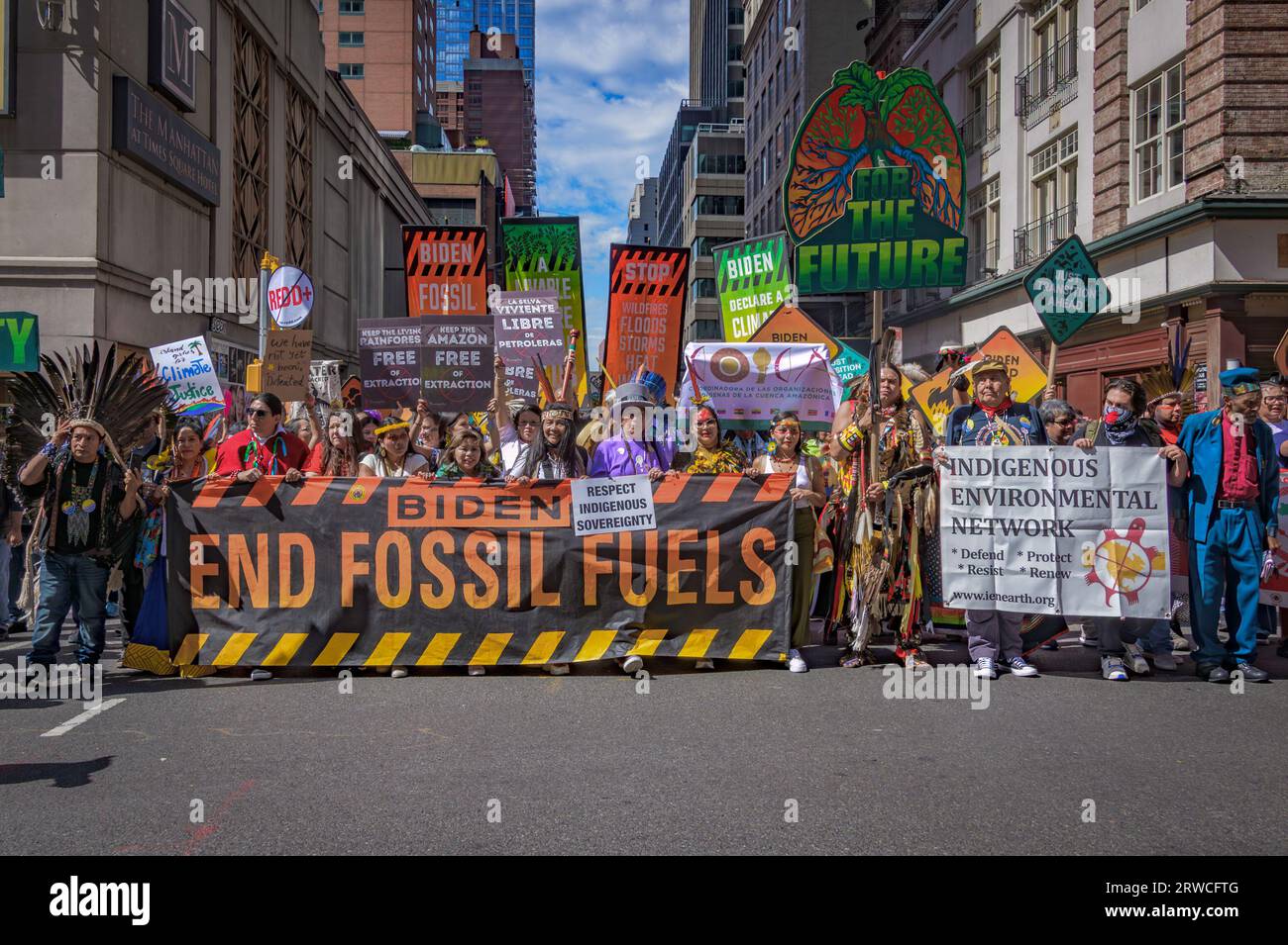 Ahead Of The Climate Ambition Summit In New York City Thousands Of