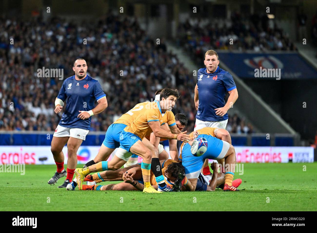 Santiago Arata during the Rugby union World Cup RWC 2023, Pool A match ...