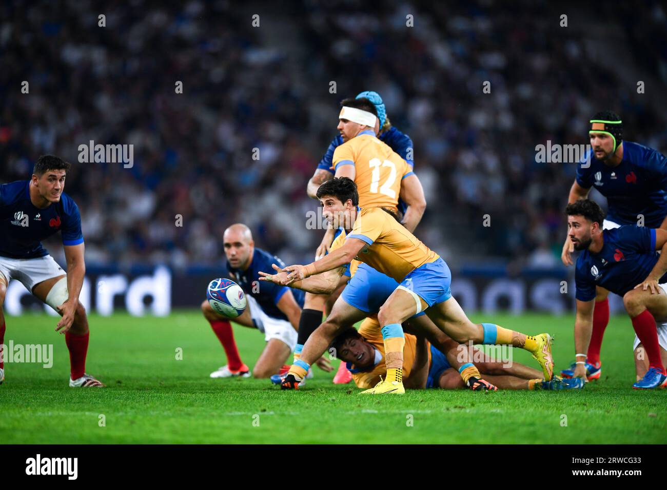 Santiago Arata during the Rugby union World Cup RWC 2023, Pool A match ...