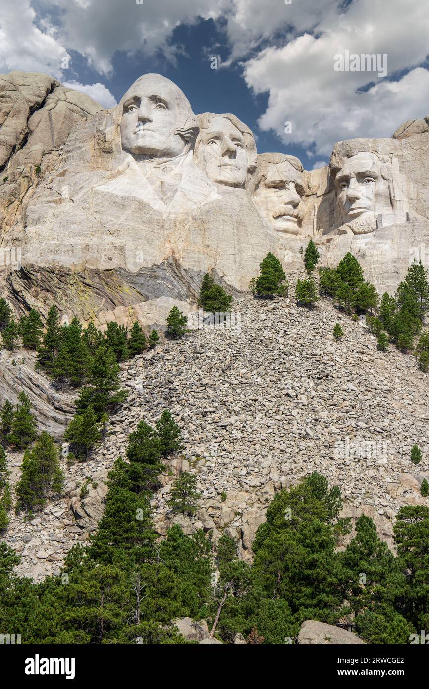 Presidents heads hi-res stock photography and images - Alamy