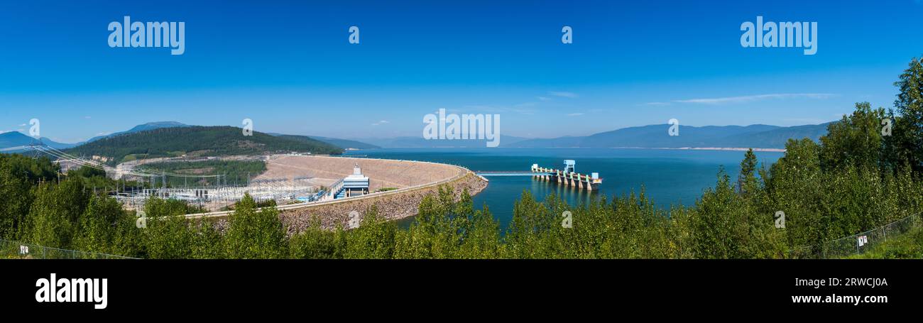 Wac bennett dam hi-res stock photography and images - Alamy