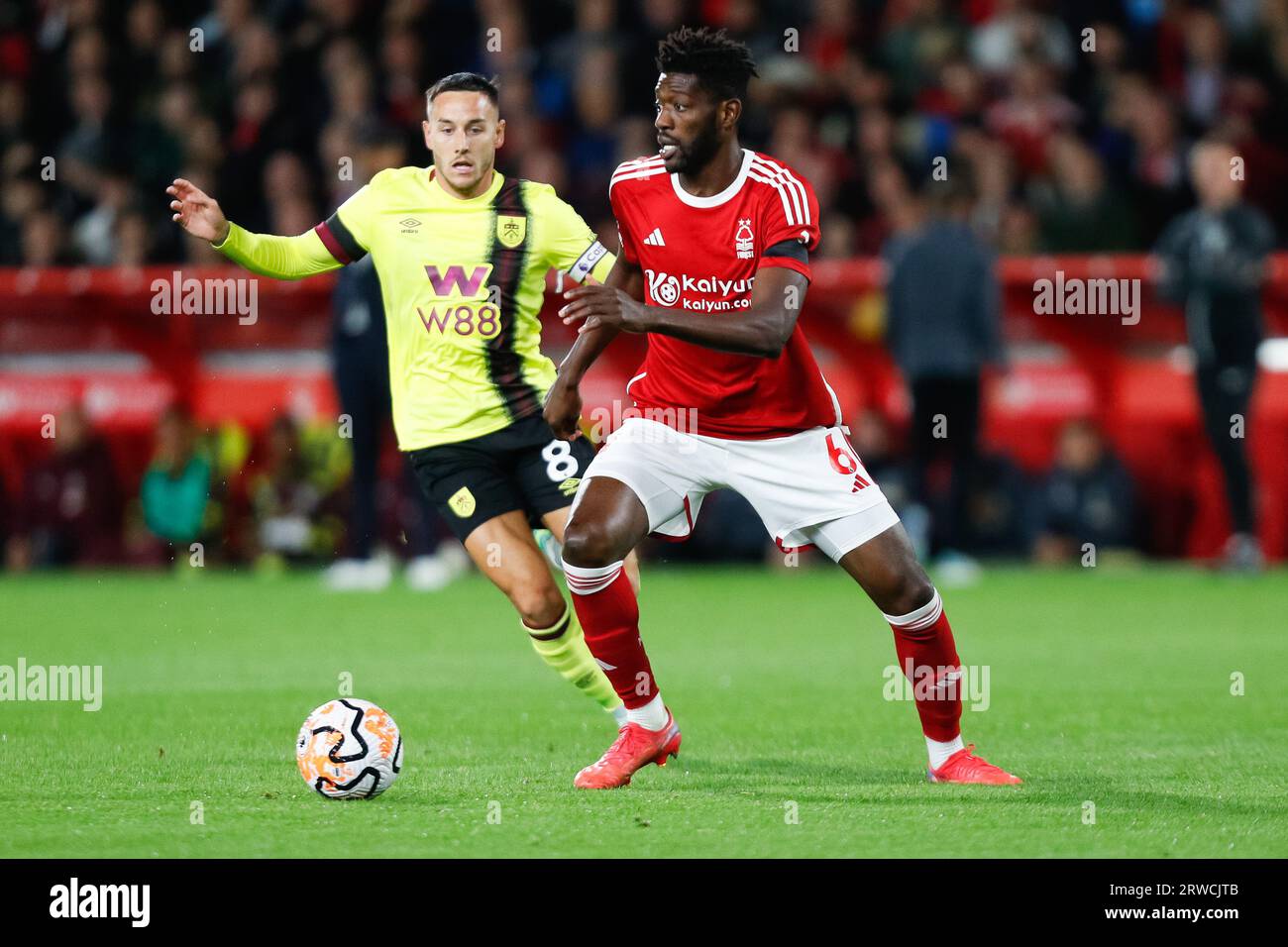 The City Ground, Nottingham, UK. 18th Sep, 2023. Premier League ...