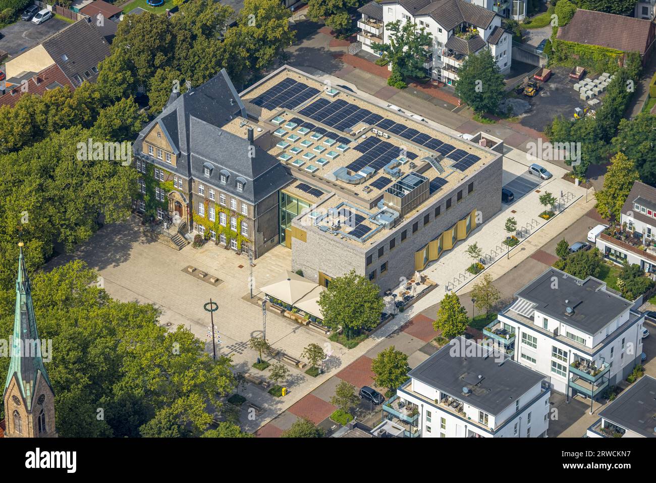 City hall holzwickede new building am markt hi-res stock photography ...