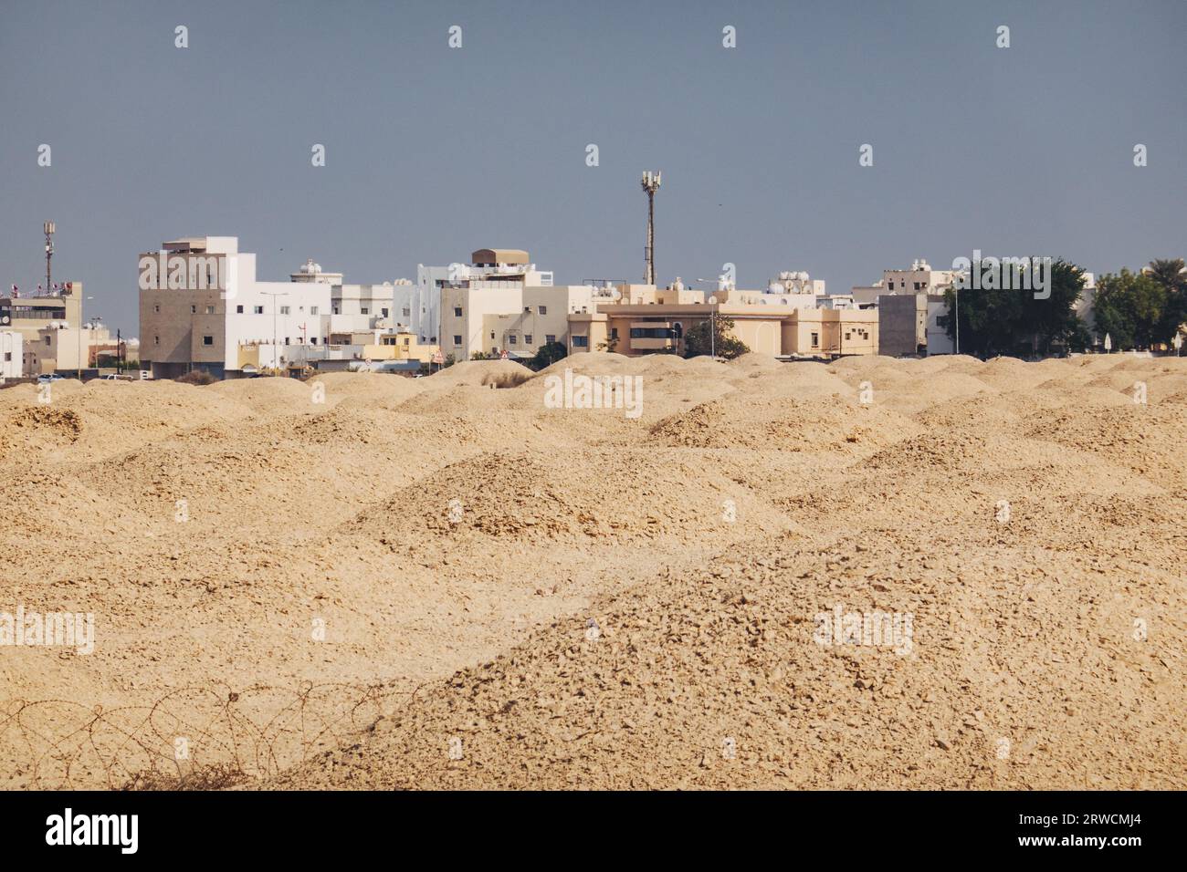 the A'ali field of the Dilmun Burial Mounds, a UNESCO World Heritage ...