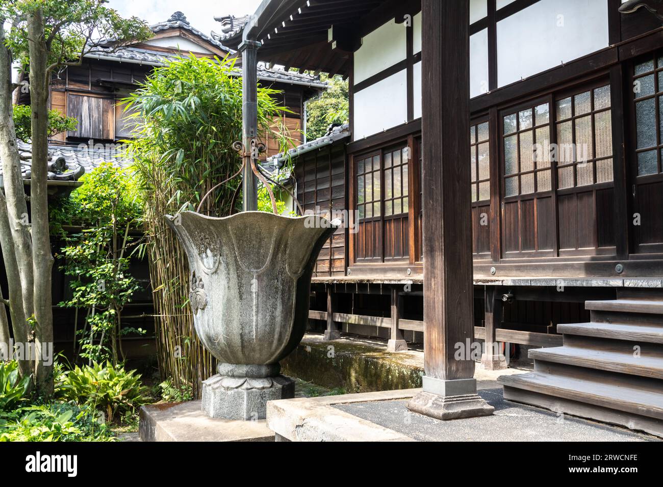 The Hall of the Buddha also called the main meditation building at the ...