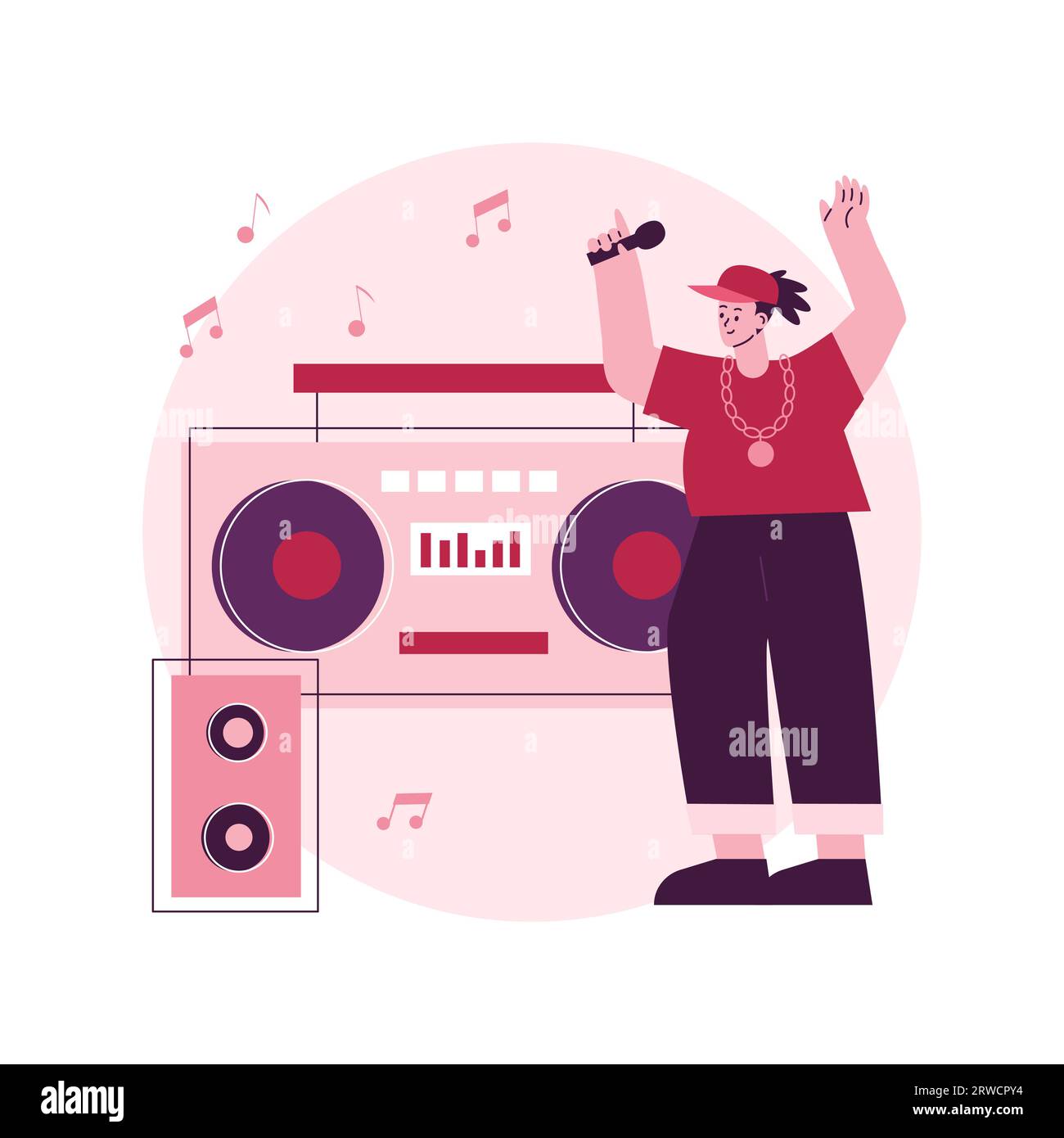 Dance street scene Stock Vector Images - Alamy