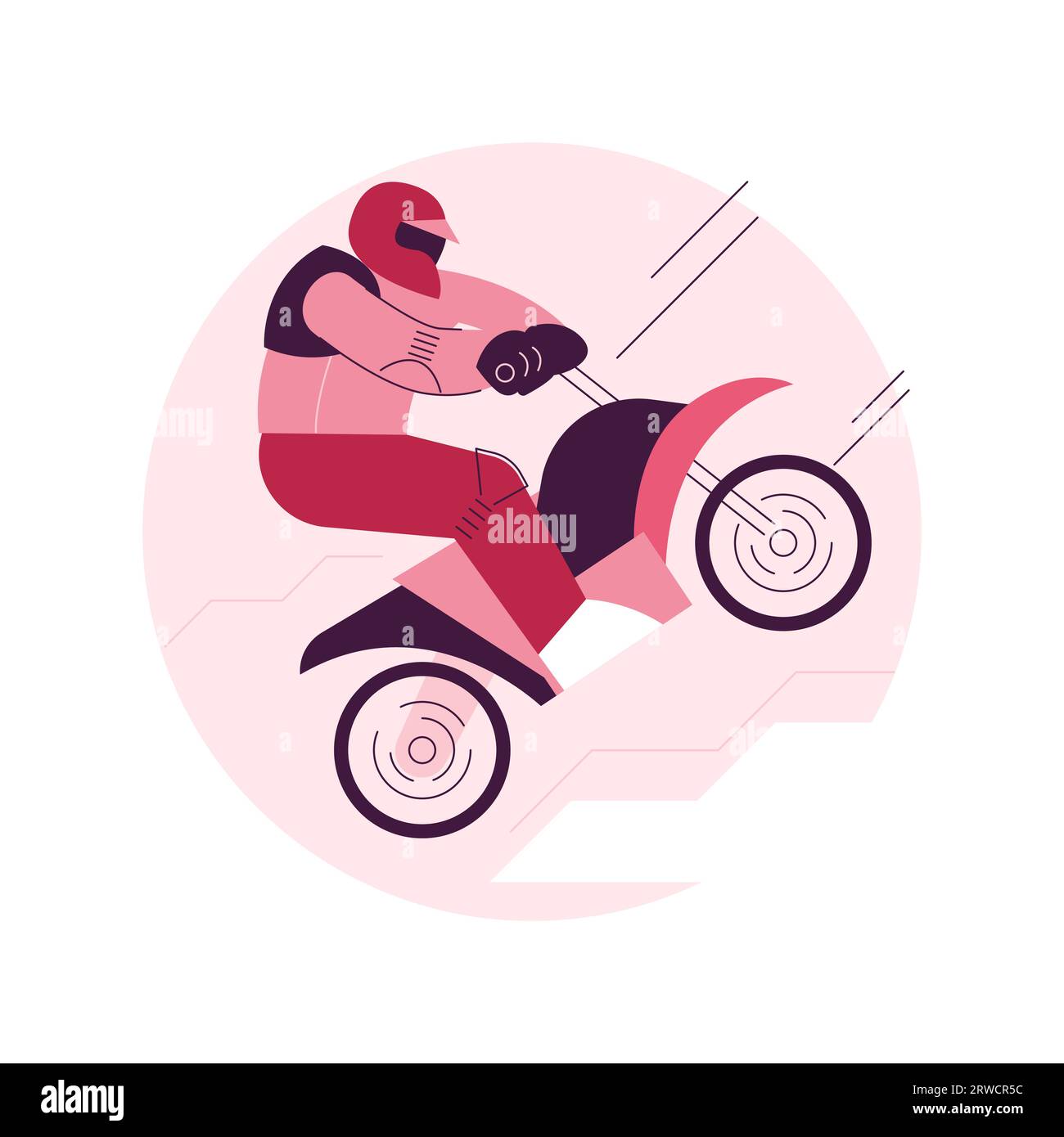Extreme tourism abstract concept vector illustration. Extreme sports ...