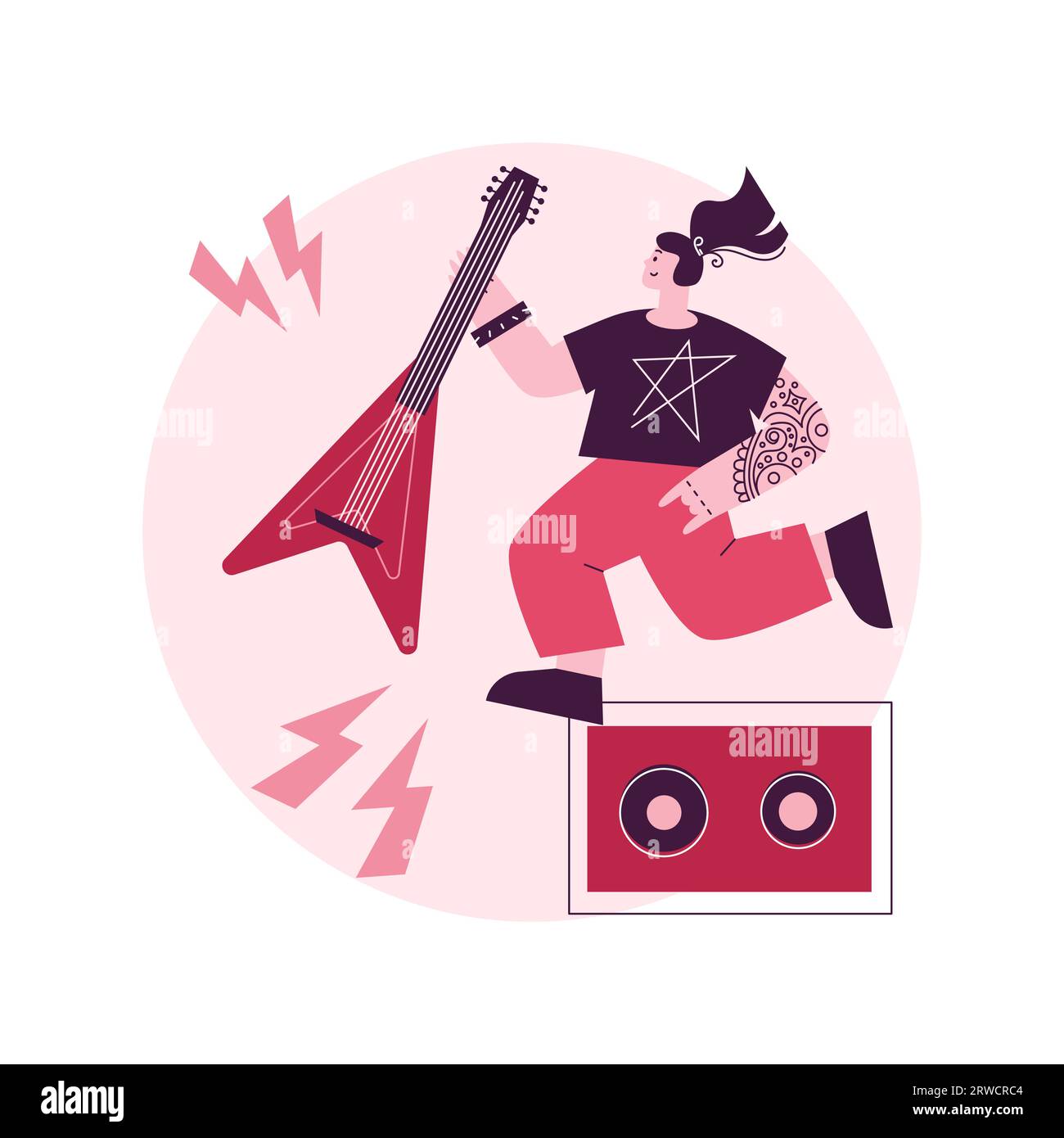 Rehearsal studio vintage Stock Vector Images - Alamy