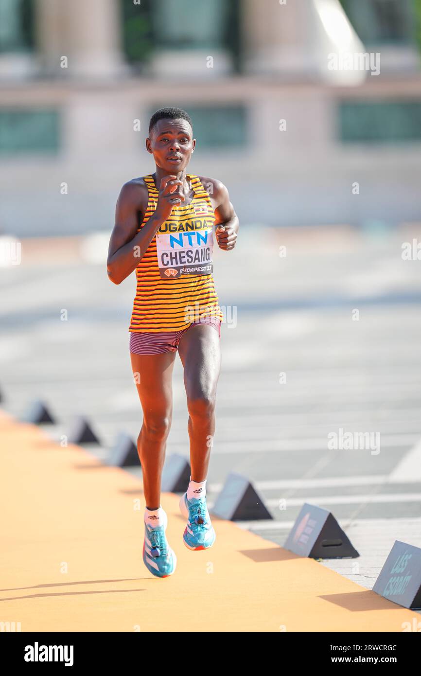 Doreen CHESANG participating in the marathon at the World Athletics ...