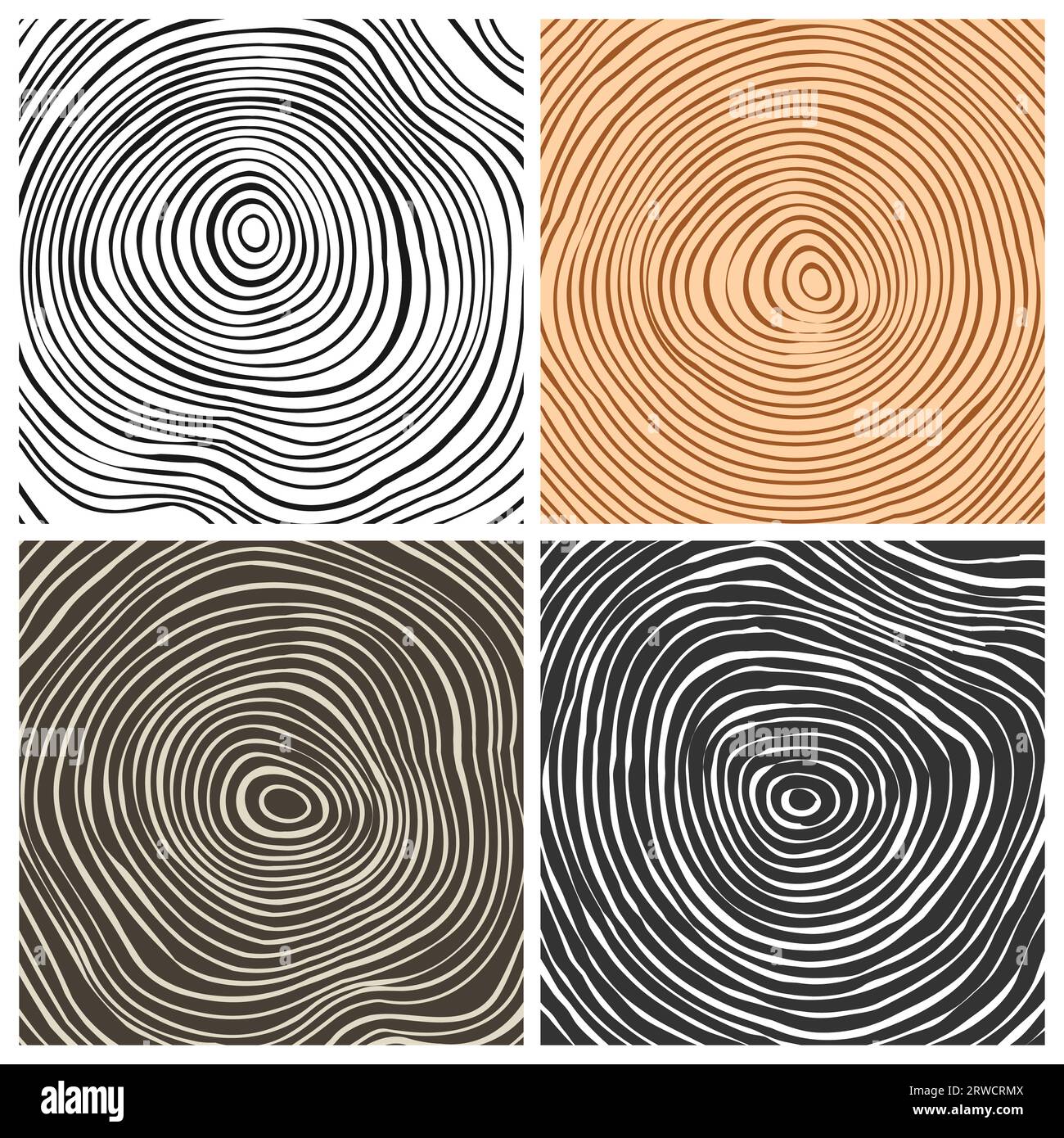 Tree trunk cut textures, pine or oak slice. Sawn timber, wood. Brown ...