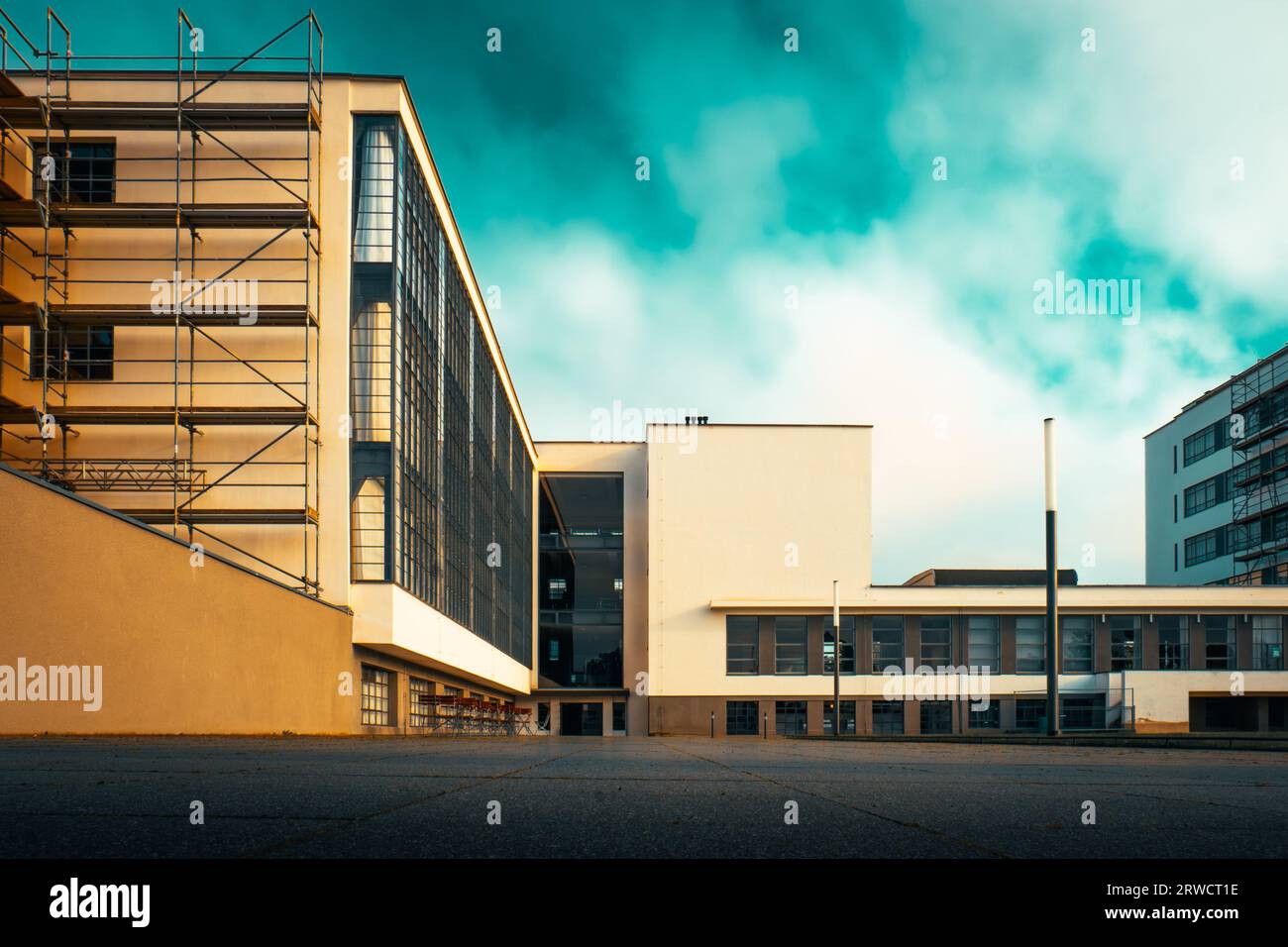 The Bauhaus building in Dessau / Germany Stock Photo - Alamy