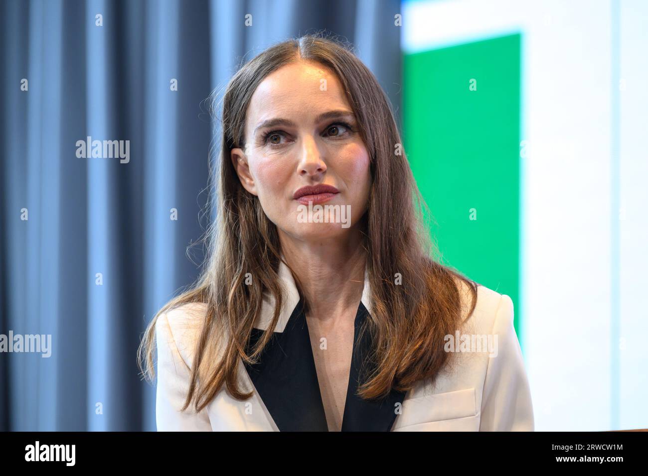 New York, USA. 18th Sep, 2023. Academy Award-winning actress, director, author and activist ...