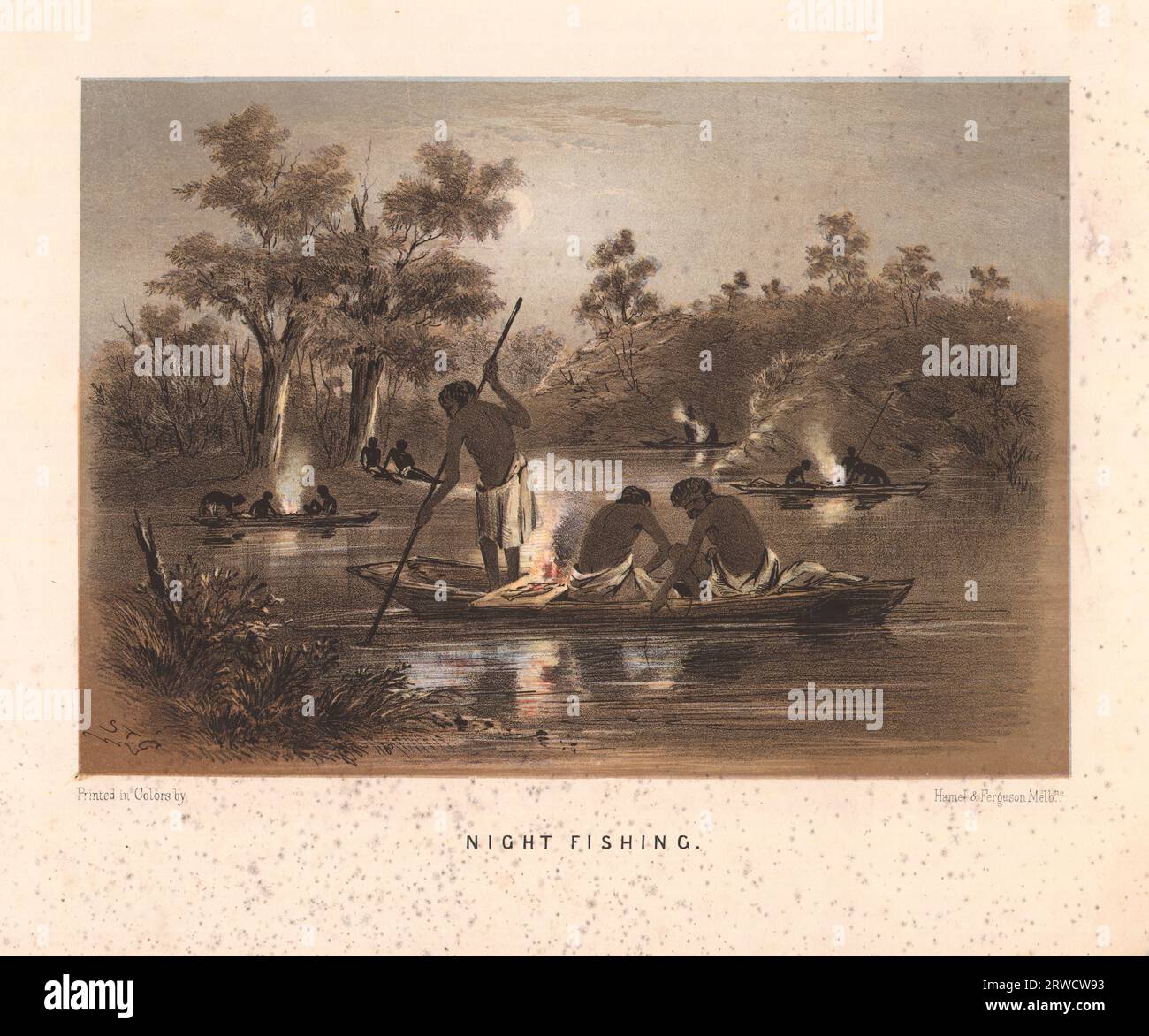 Australian aborigines historical hi-res stock photography and images ...