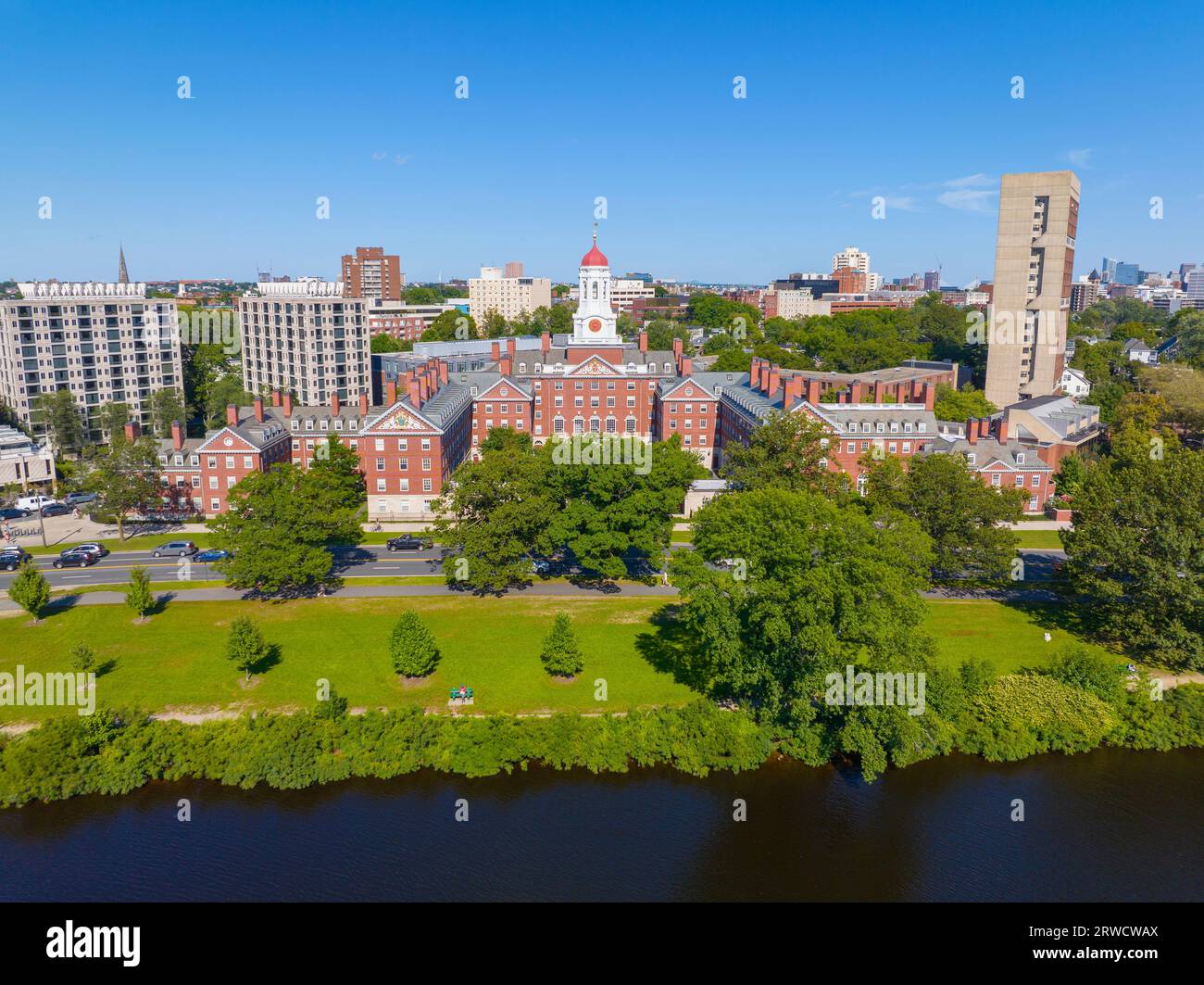 Harvard university aerial hi-res stock photography and images - Alamy