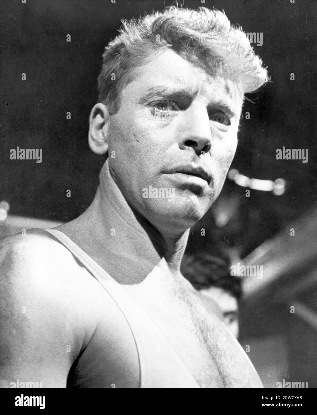 BURT LANCASTER in TRAPEZE (1956), directed by CAROL REED. Credit: UNITED ARTISTS / Album Stock ...