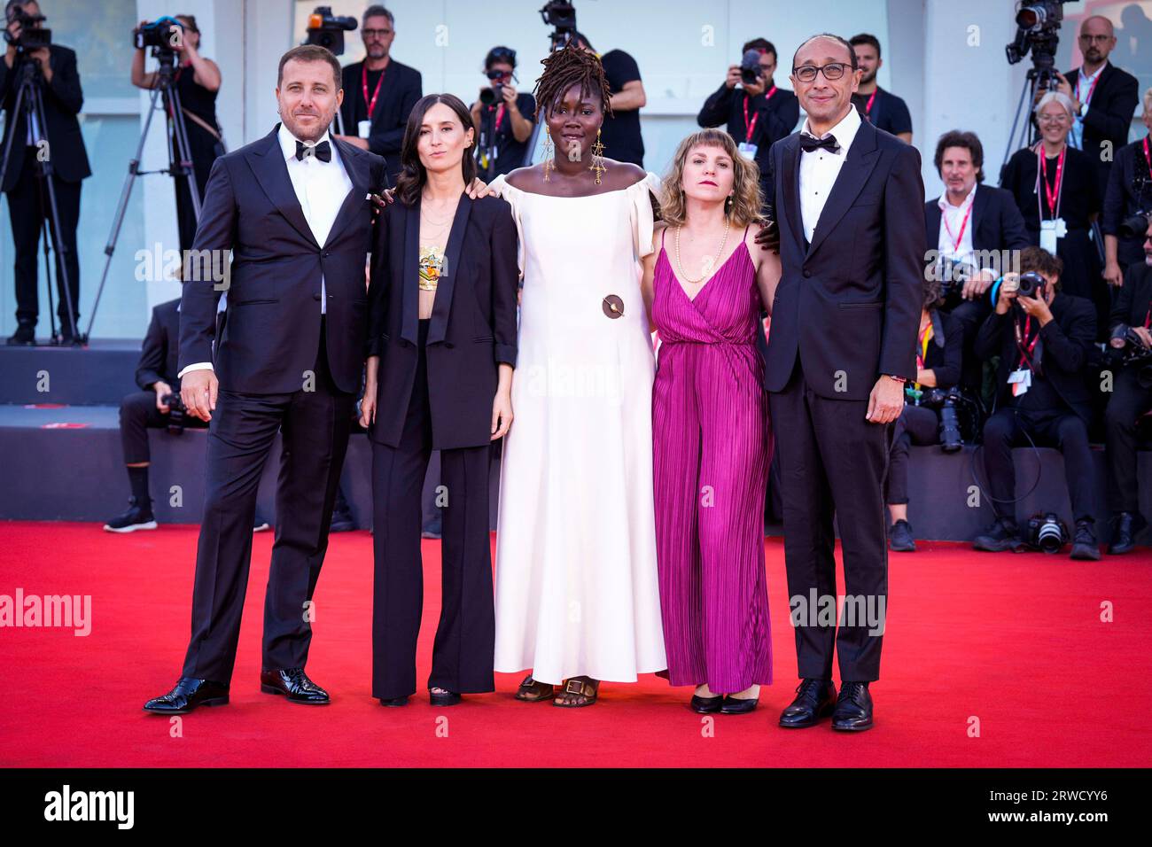 Venice, Italy. 09th Sep, 2023. Luigi De Laurentiis Award Jury members ...